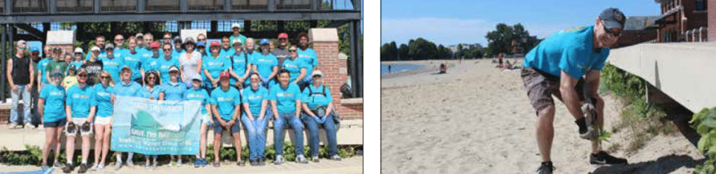 Jason Meehan of South Boston Joins State Street Beach Clean Up - South ...